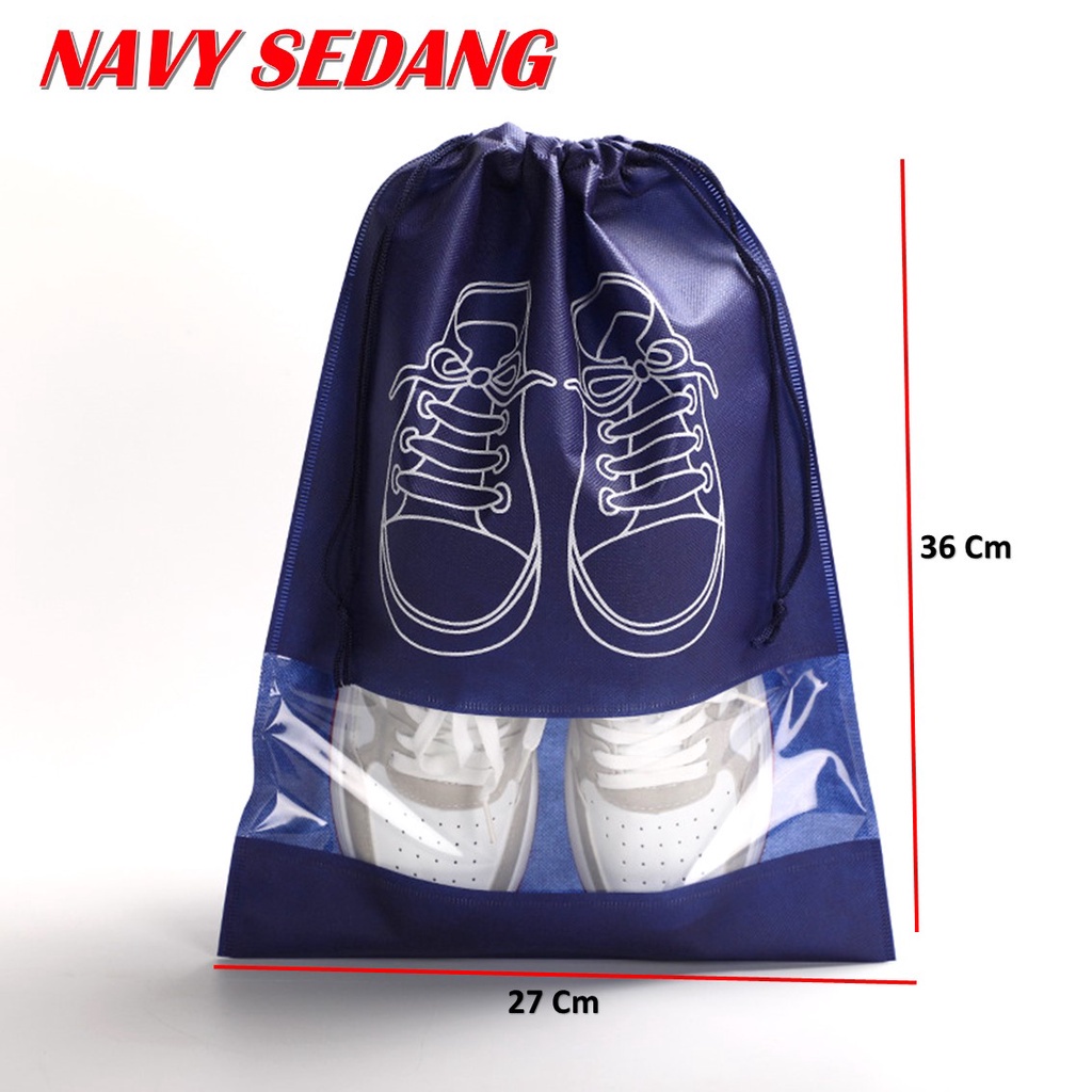 Jual HC Tas Serut Sepatu Shoes Bag Penyimpanan Sepatu dan Sendal ...
