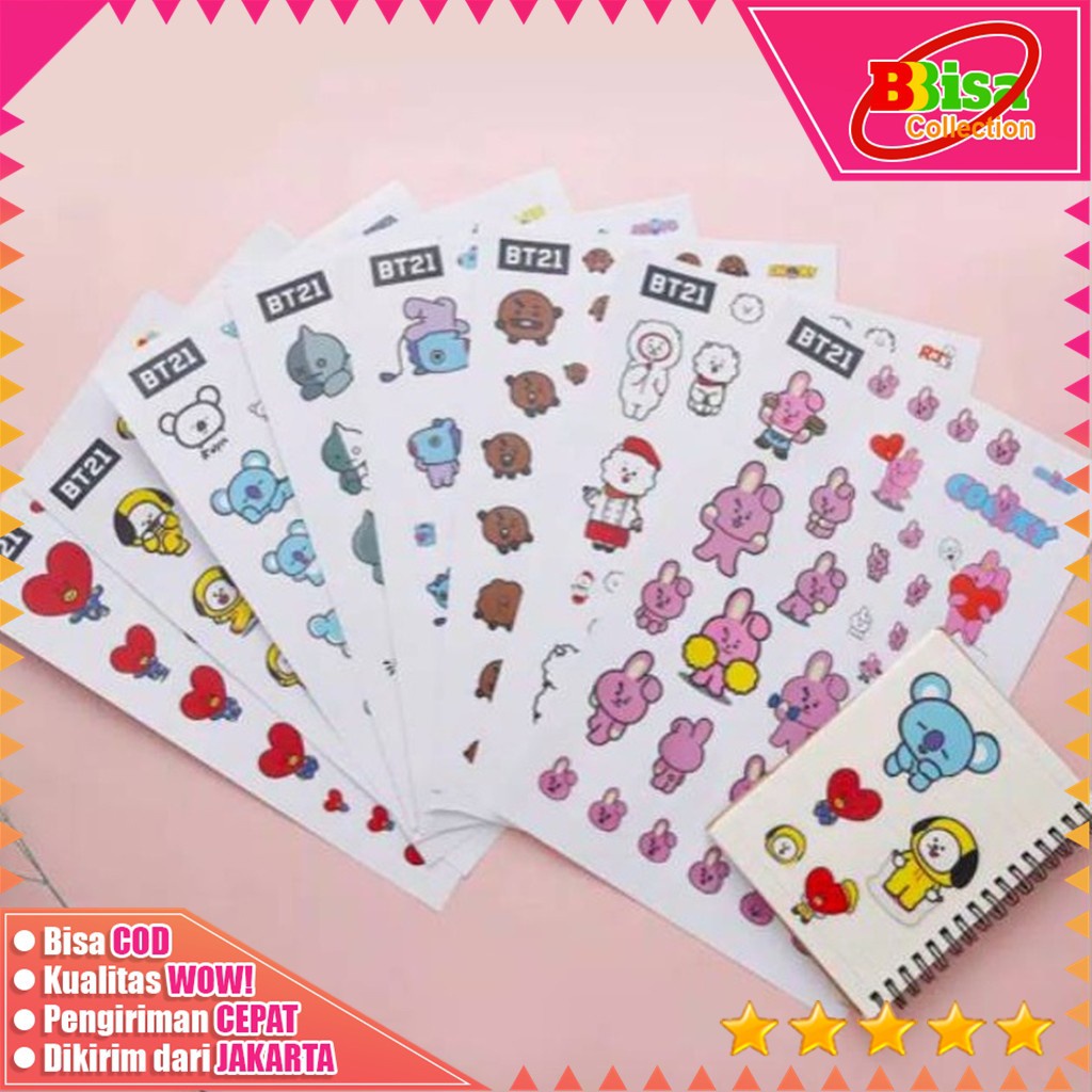 Jual MM - Stiker Lucu Karakter ARMY Sticker Karakter High Quality ...