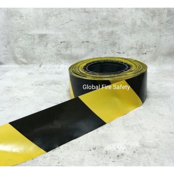 Jual Barricade Line 3" X 500 M / Garis Proyek Fsa / Police Line 3" X ...
