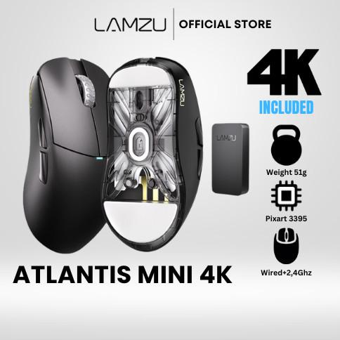 Jual Lamzu Atlantis Mini 4K Wireless Superlight Gaming Mouse Included ...