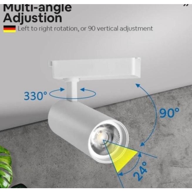 Jual MEGAMAN TRACK LIGHT 18WATT 4000K LAMPU SOROT 18W Siap Proses ...