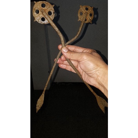 Jual Sepasang Pusaka Panah Kala Cakra Besi Aji | Shopee Indonesia