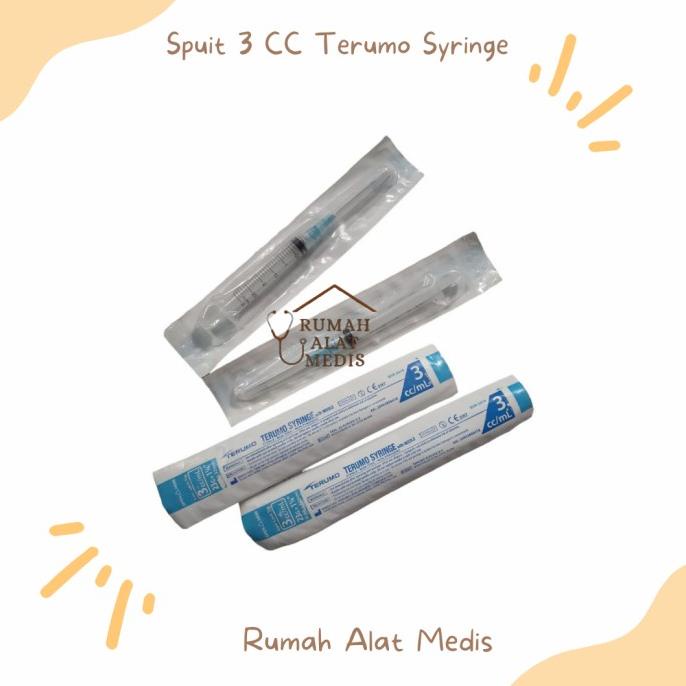Jual Ecer Spuit Terumo 1cc/ 3cc/ 5cc/ 10cc / Syringe / Jarum Suntik | Shopee Indonesia