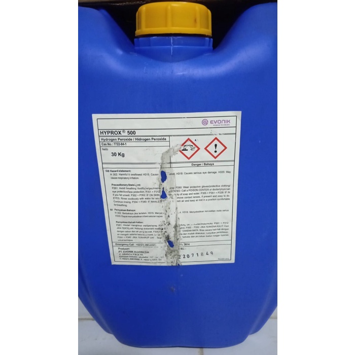 Jual Hidrogen Peroksida / H202 50% / Hydrogen Peroxide / Foodgrade / 1L ...
