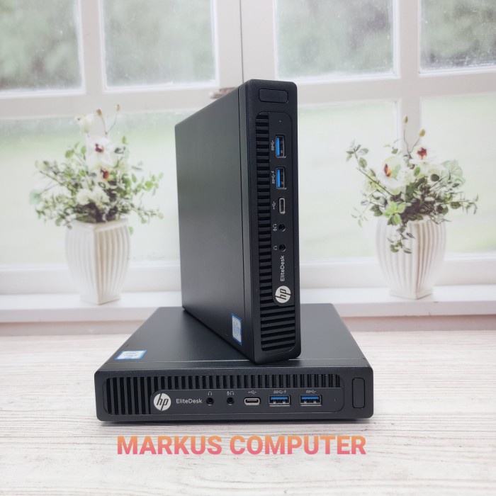 Jual PC MINI HP ELITEDESK 800 G2 CORE I5 GEN6-RAM 16GB-SSD 512GB-WINN10 ...