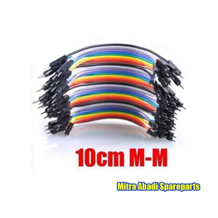 Jual Kabel Jumper Dupont 40 Pin / Jumper Wire Cable 40 PCS | Shopee ...
