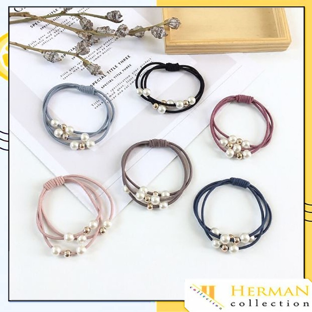 Jual HC Ikat Rambut Ala Korea t Murah 1966 Ikat rambut korea ikat ...