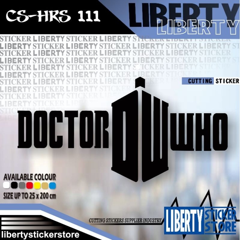 Jual Cutting sticker doctor who l Cutting stiker doctor who l Cutting ...