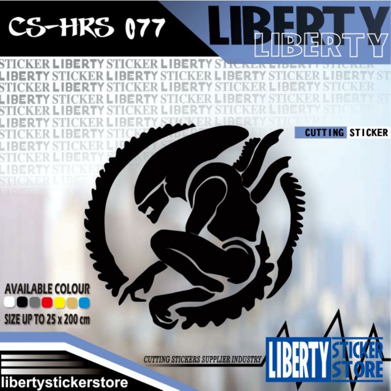 Jual Cutting Sticker Alien Vs Predator | Cutting Stiker Alien Vs ...