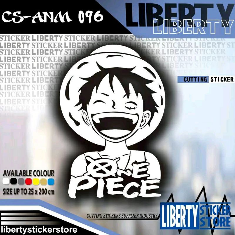 Jual MEDIUM Cutting Sticker One Piece | Cutting Stiker One Piece ...