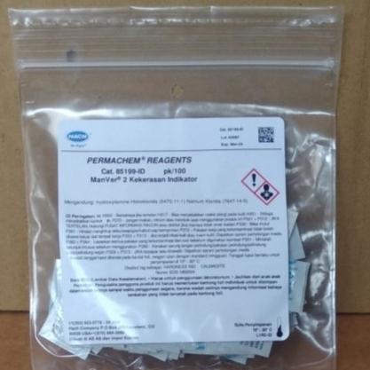 Jual Hach 85199 Manver 2 Hardness Indicator Pp, 50 Ml Sample, 100/Pk ...
