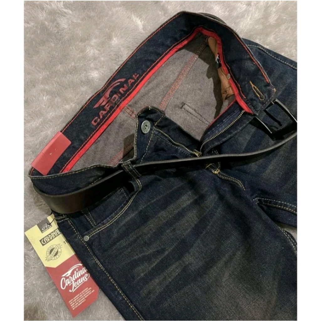 Jual CARDINAL-Celana jeans Panjang Cardinal Premium Denim-Celana Jeans ...