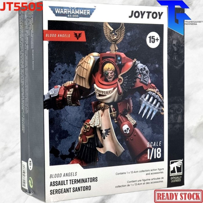 Jual JOYTOY Warhammer Blood Angels Assault Terminators - Ancient ...