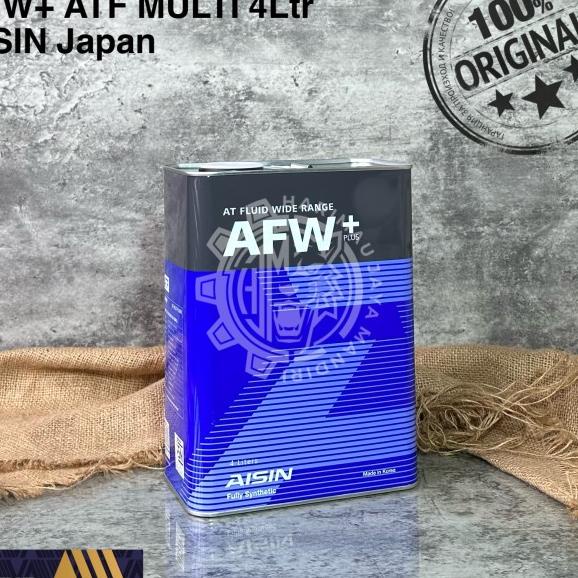 Jual Baru OLI TRANSMISI AUTOMATIC AISIN OIL ATF AFW+ ATF Multi 4 Liter ...