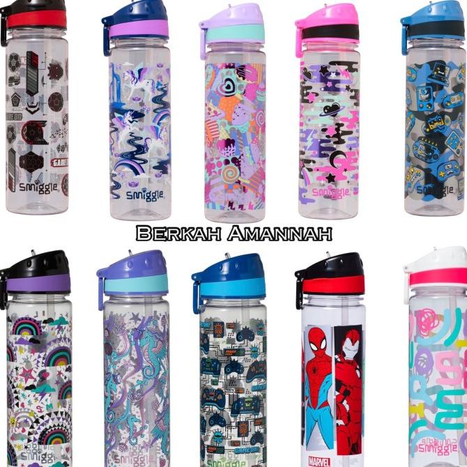 Jual botol smiggle 650ml original/smiggle drink up bottle/botol minum ...