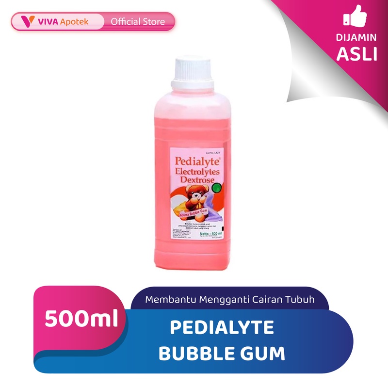 Jual Pedialyte Bubble Gum Isotonik untuk Mengatasi Dehidrasi (500 ml) | Shopee Indonesia