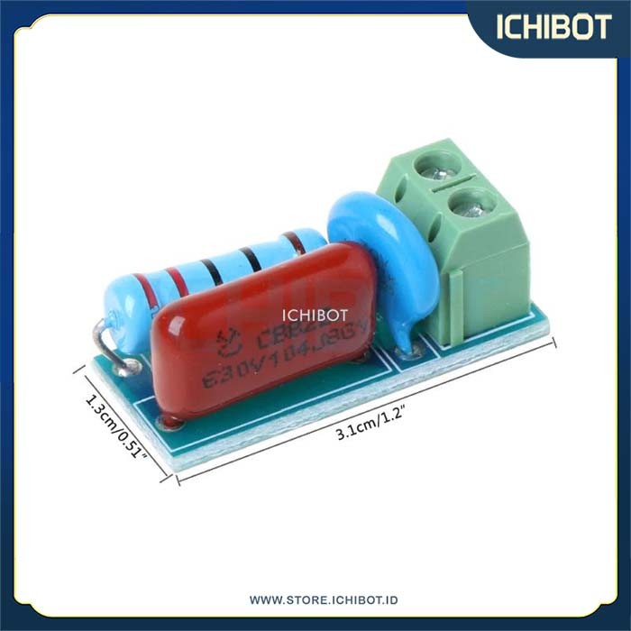 Jual RC Absorption Snubber Circuit Module Relay Contact Protection | Shopee Indonesia