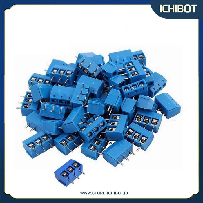 Jual Terminal Block 3 Pin KF301-3 3P Terminal Block Connector | Shopee ...