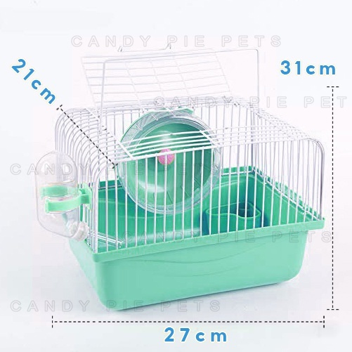 Jual 1 Set Rumah Hamster Kandang Hamster Akrilik Besar Kandang Sugar ...