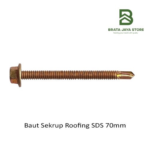 Jual Sekrup Roofing Screw Paku Baut SDS Roofseal Rooftop Atap uPVC (per ...