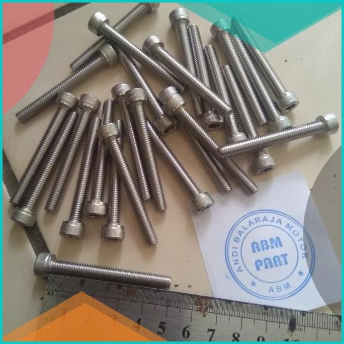 Jual Baut L Stainless Ukuran M10 x 50 atau Baut 14 Pajang 5cm 16novz3 ...