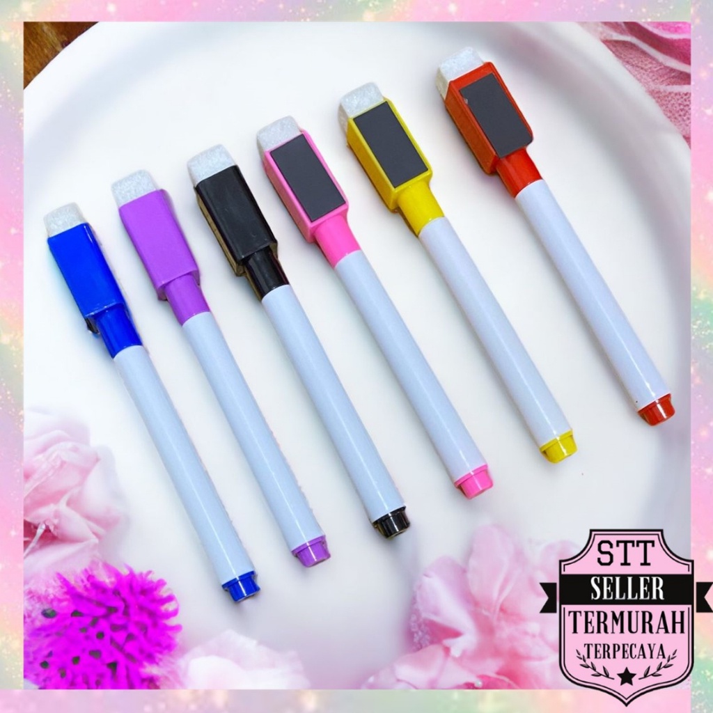 Jual STT Spidol Papan Tulis Mini Magnet White Board Sepidol Kecil Mini ...