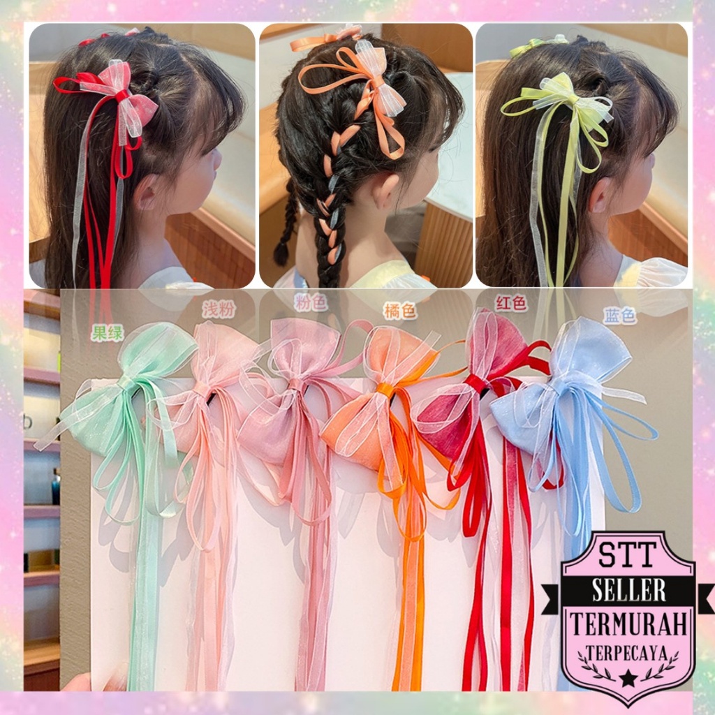 Jual STT Jepit Rambut Wanita Kekinian Style Korea Pita Untuk Wanita ...