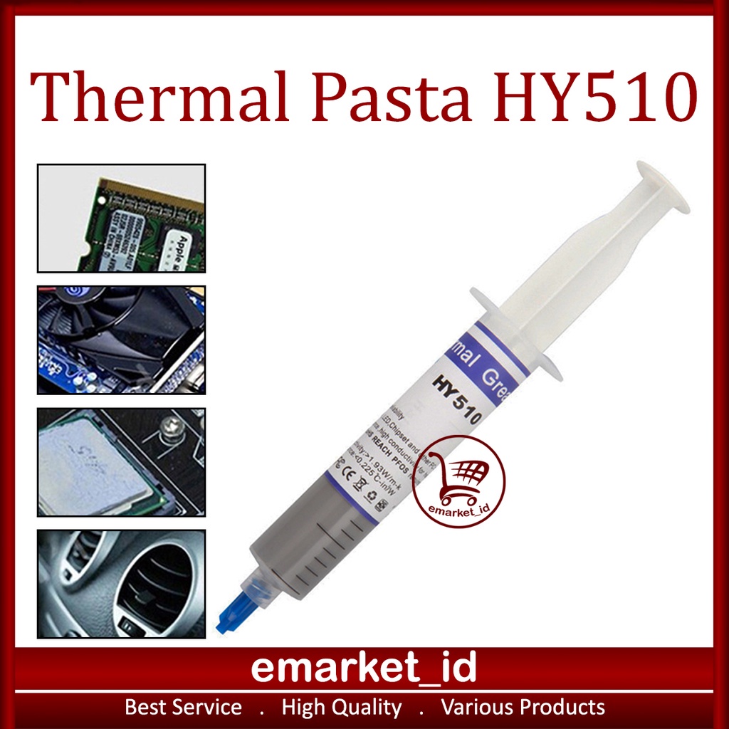 Jual Thermal Pasta HY510 Suntik Besar 25g / Grease Pendingin Processor ...