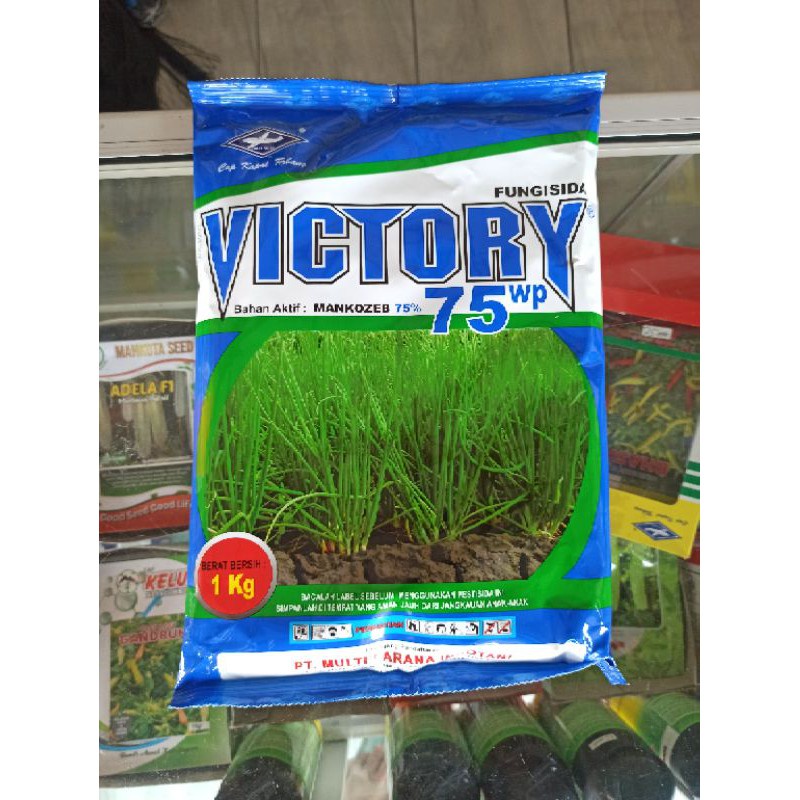 Jual Fungisida Victory Biru Blue 75WP Mankozeb Biru 1kg | Shopee Indonesia