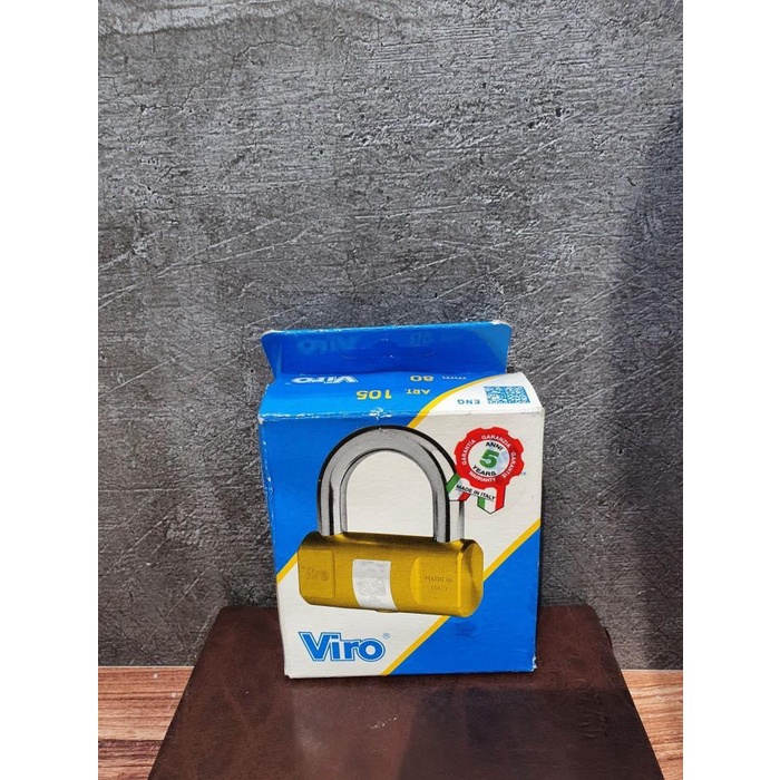 Jual GEMBOK PAGAR RUMAH/MOBIL BOX/RUKO VIRO BULAT 80MM | Shopee Indonesia