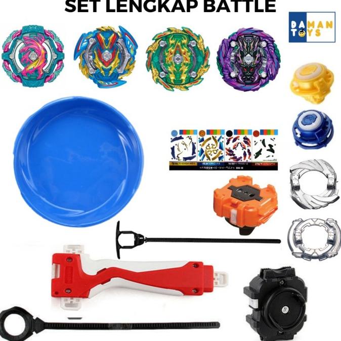 Jual [PROMO] Gasing Beyblade Burst 4 in 1 Set Gasing GRATIS Arena Stadium | Shopee Indonesia