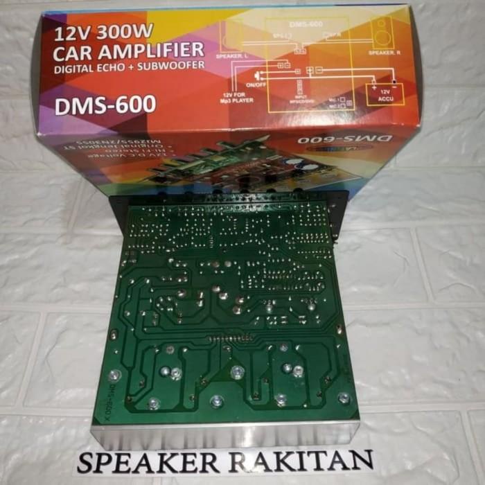 Jual KIT POWER SPEAKER AKTIF 300 WATTS DMS 600 TEGANGAN 12V CAR AMPLIFIER | Shopee Indonesia