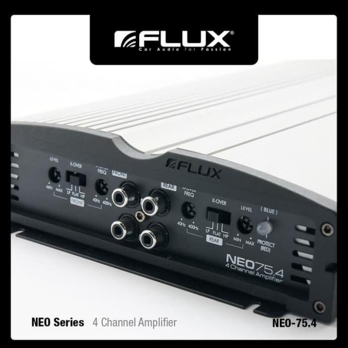 Jual FLUX NEO 75.4 POWER AMPLIFIER 4 CHANNEL FLUX GARANSI RESMI ...