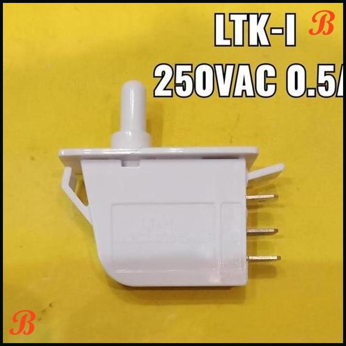 Jual | PPP | SWITCH SAKLAR PINTU KULKAS LTK-1 250VAC 0.5A 3 SOCKET ...