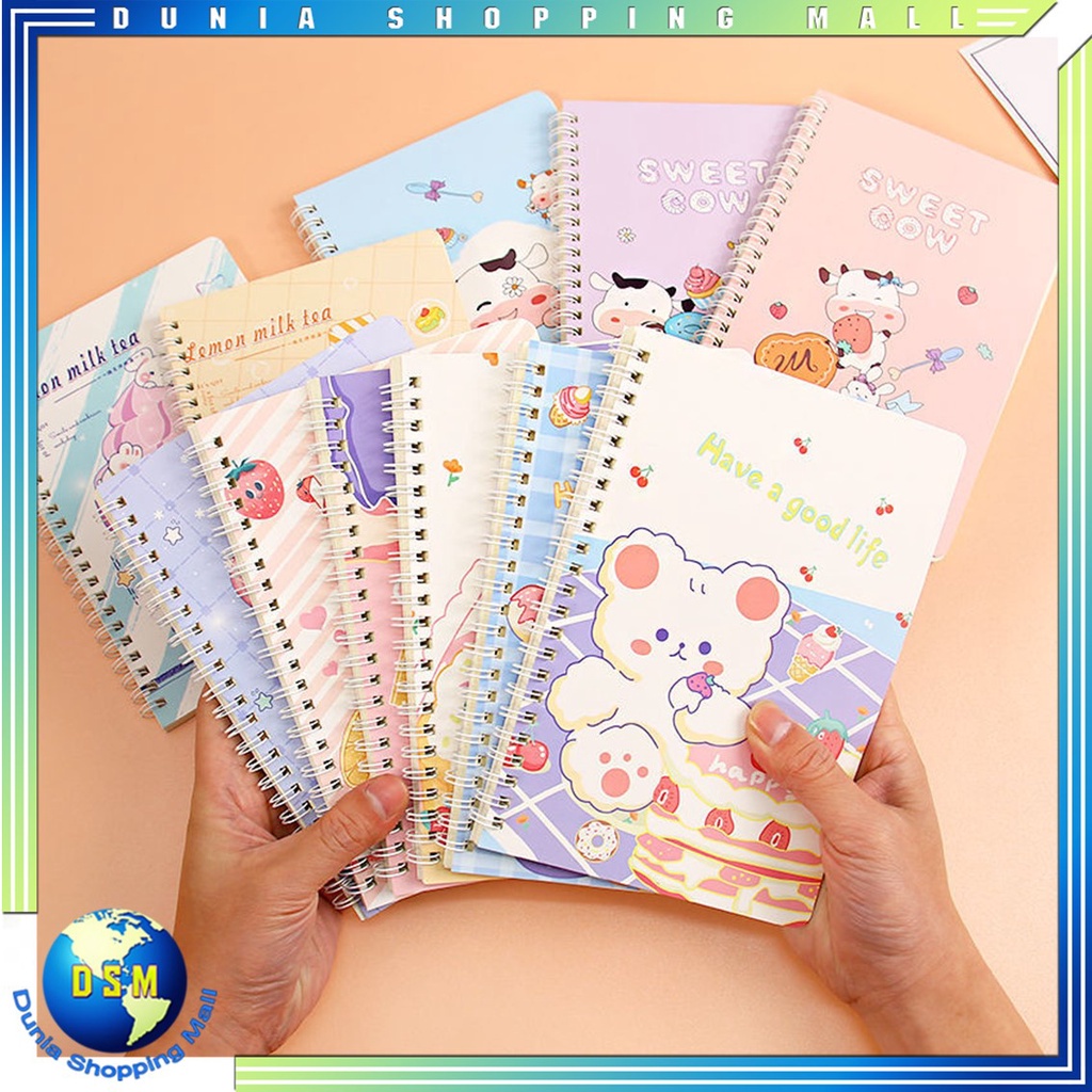 Jual DSM Buku Catatan Notebook A5 Isi 60 Lembar Buku Diary Aesthetic ...