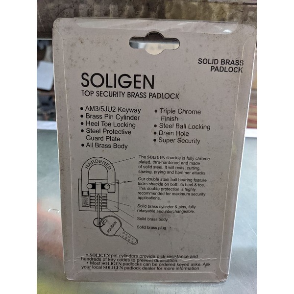 Jual [AESTETHIC COLLECTION] Gembok motor anti maling 100% Soligen ...