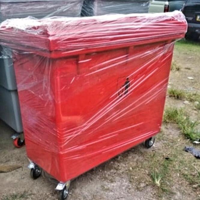 Jual Tempat Tong Sampah Fiberglass Luar Taman Outdoor Sulo 660 Liter Besar | Shopee Indonesia