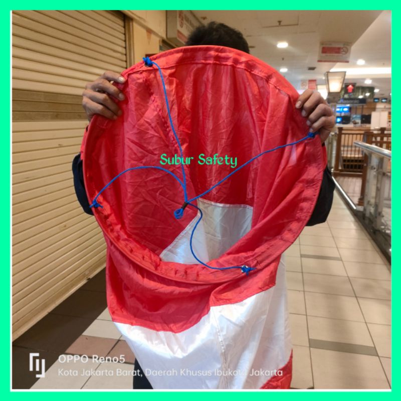 Jual [AESTETHIC COLLECTION] Windsock Petunjuk Arah Mata Angin Merah ...