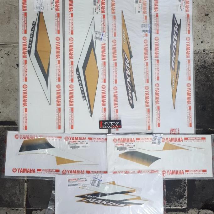 Jual Striping stiker mio maximo 2006 gold original yamaha vietnam ...