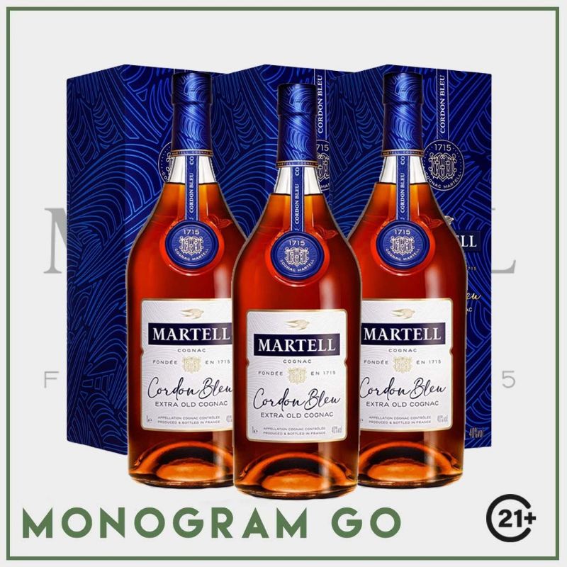Jual Martell Cordon Bleu Extra Old Cognac 700ml (MINIMAL 3 BOTOL) | Shopee Indonesia