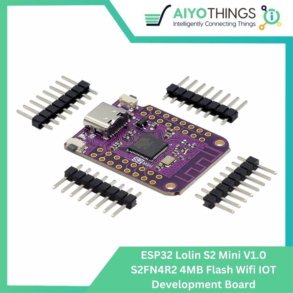 Jual [BR707] ESP32 Lolin S2 Mini V1.0 S2FN4R2 4MB Flash Wifi IOT ...