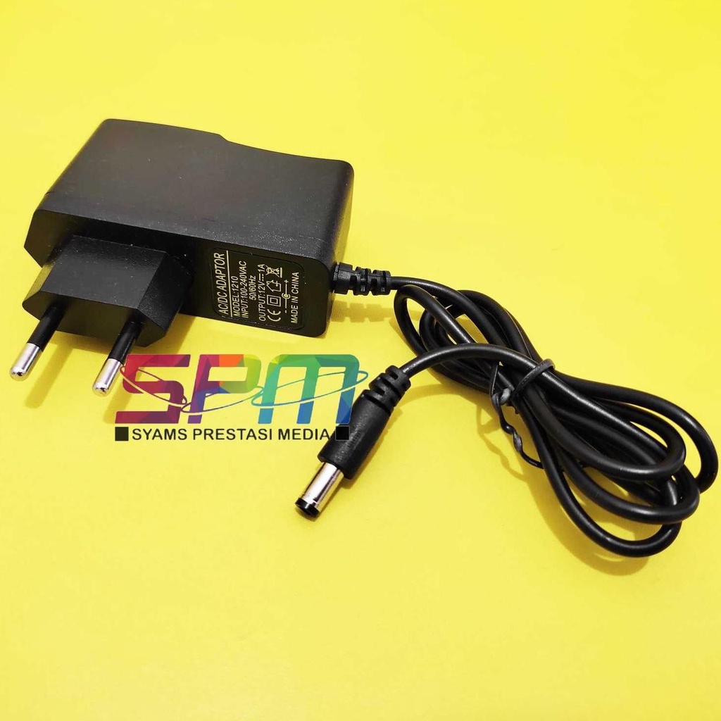 Jual ADAPTOR Power supply CCTV 12V 1A / Adapter CCTV 1 Ampere 12 Volt ...