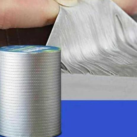 Jual PRODUK BARU Lakban ANTI BOCOR Aluminum Foil tape Waterproof atap besi 5 m x 15 cm TERLARIS ...