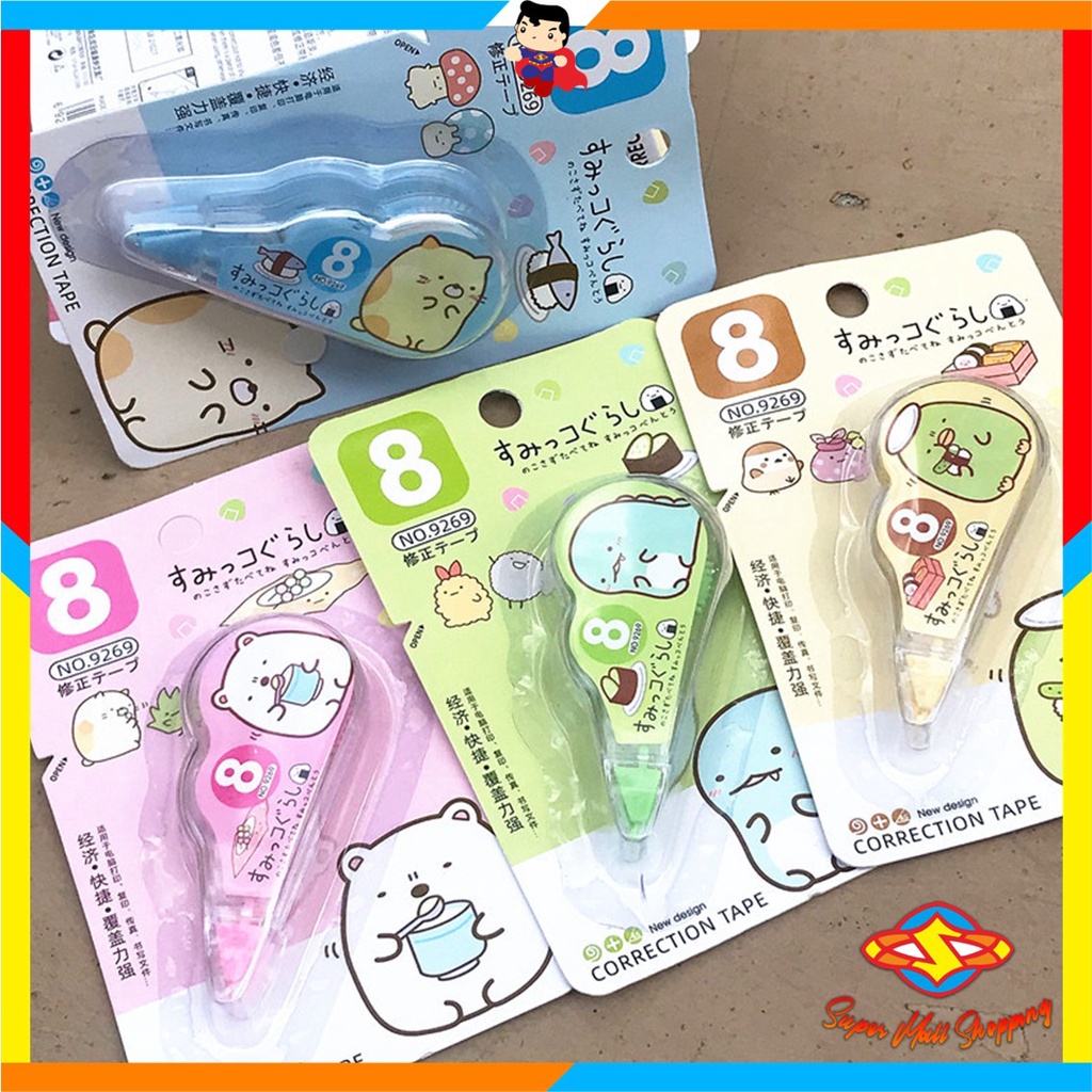 Jual SMS Correction Tape Students Stationary School Supplies 8M ...