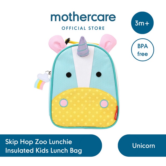 Jual Skip Hop Zoo Lunchie Insulated Kids Lunch Bag Unicorn - Tas Bekal ...