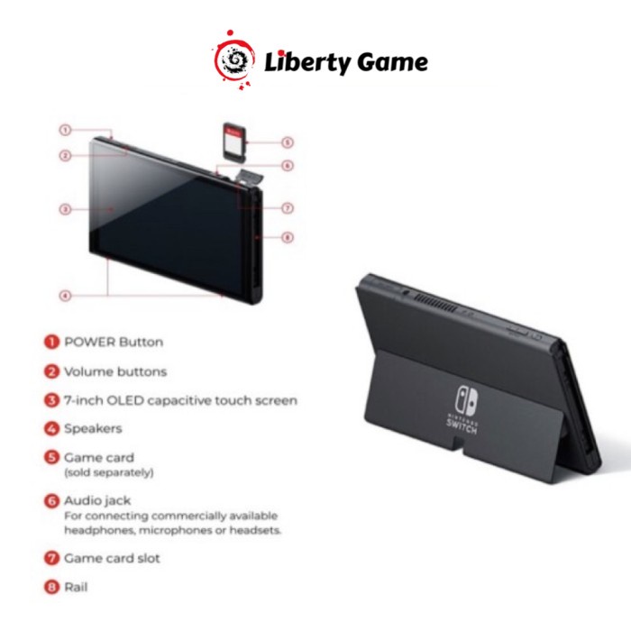 Jual Nintendo Switch Tablet Only OLED / Gen3 / V3 (New Original Baru ...