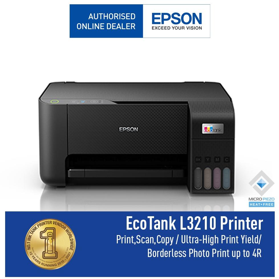 Jual NEW!!! Printer Epson L3210 EcoTank A4 All-in-One Ink Tank | Shopee Indonesia