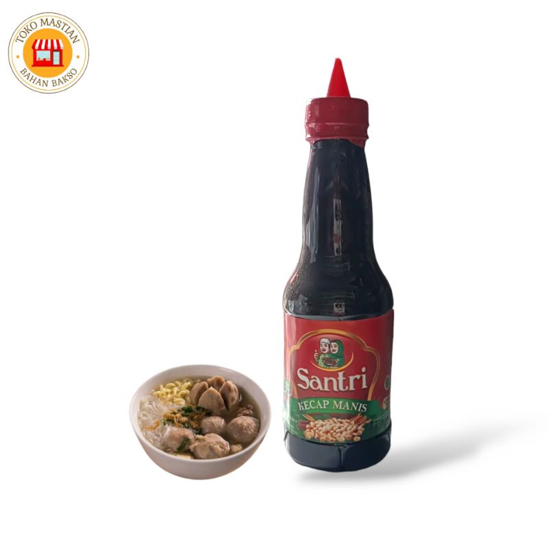 Jual Kecap manis cap santri kemasan botol plastik | Shopee Indonesia
