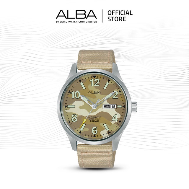 Jual Alba Mechanical Jam Tangan Pria Field AL4271 / AL4271X1 Automatic ...