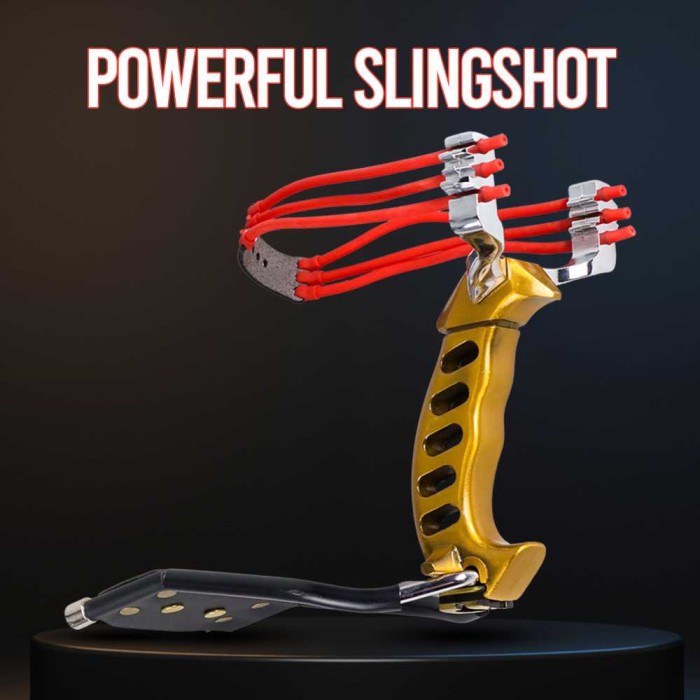 Jual Ketapel Slingshot Metal Besi Catapult Powerful Slingshot God ...